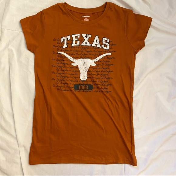 Tops | University Of Texas Tshirt Size L | Poshmark